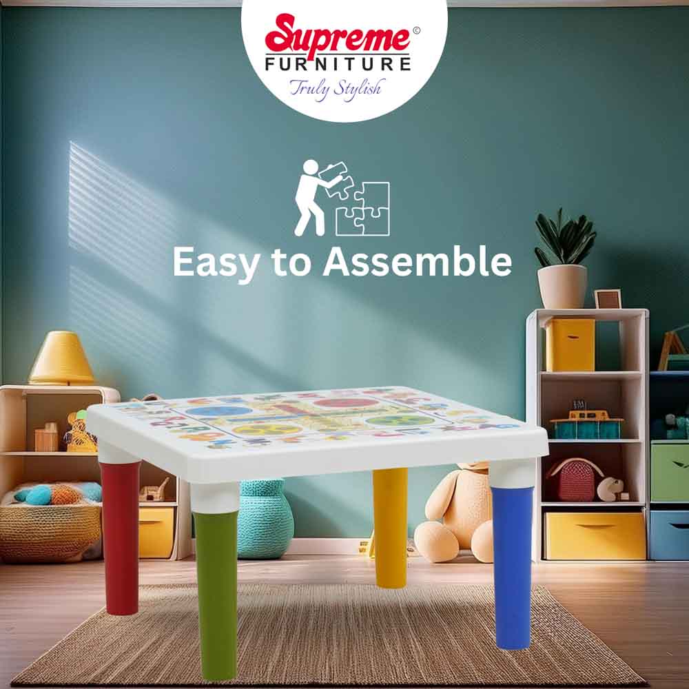 Supreme Bubble Junior Plastic Kids Table – Supreme Furniture