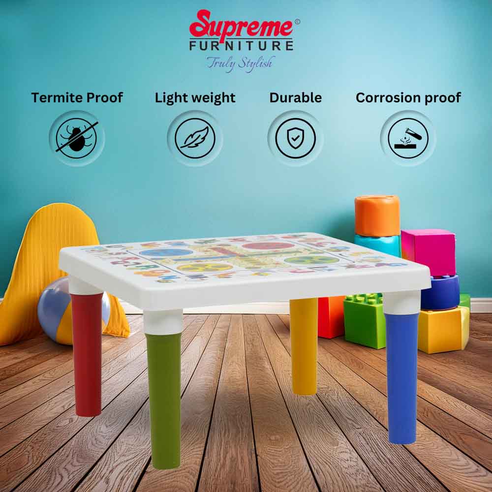 Supreme Bubble Junior Plastic Kids Table – Supreme Furniture