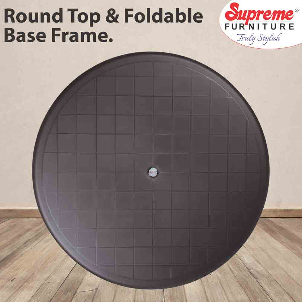 Supreme Cherry Plastic Dining Table – Supreme Furniture