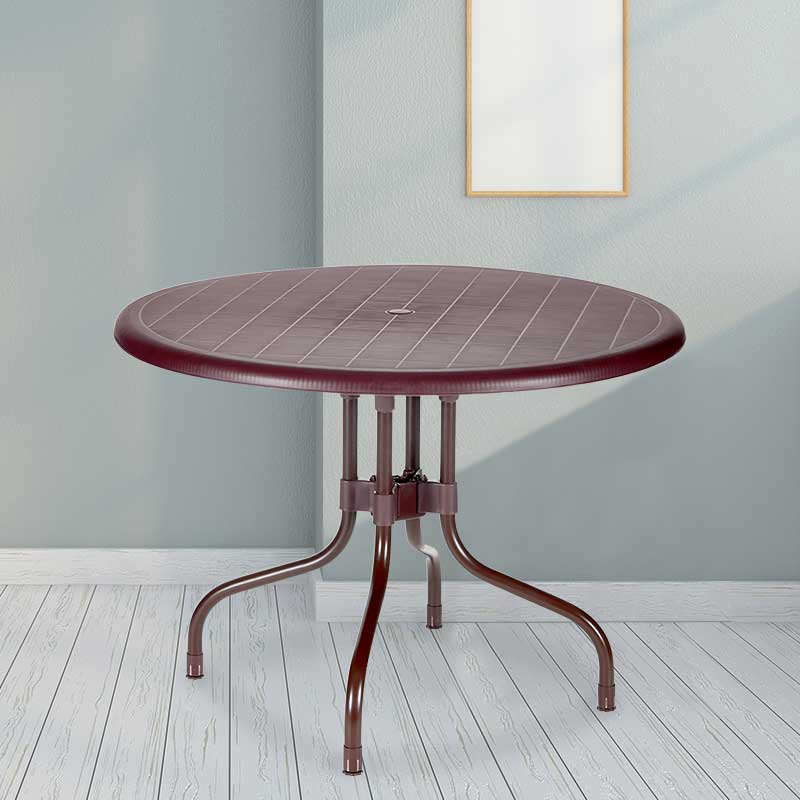 Supreme Cherry Plastic Dining Table – Supreme Furniture